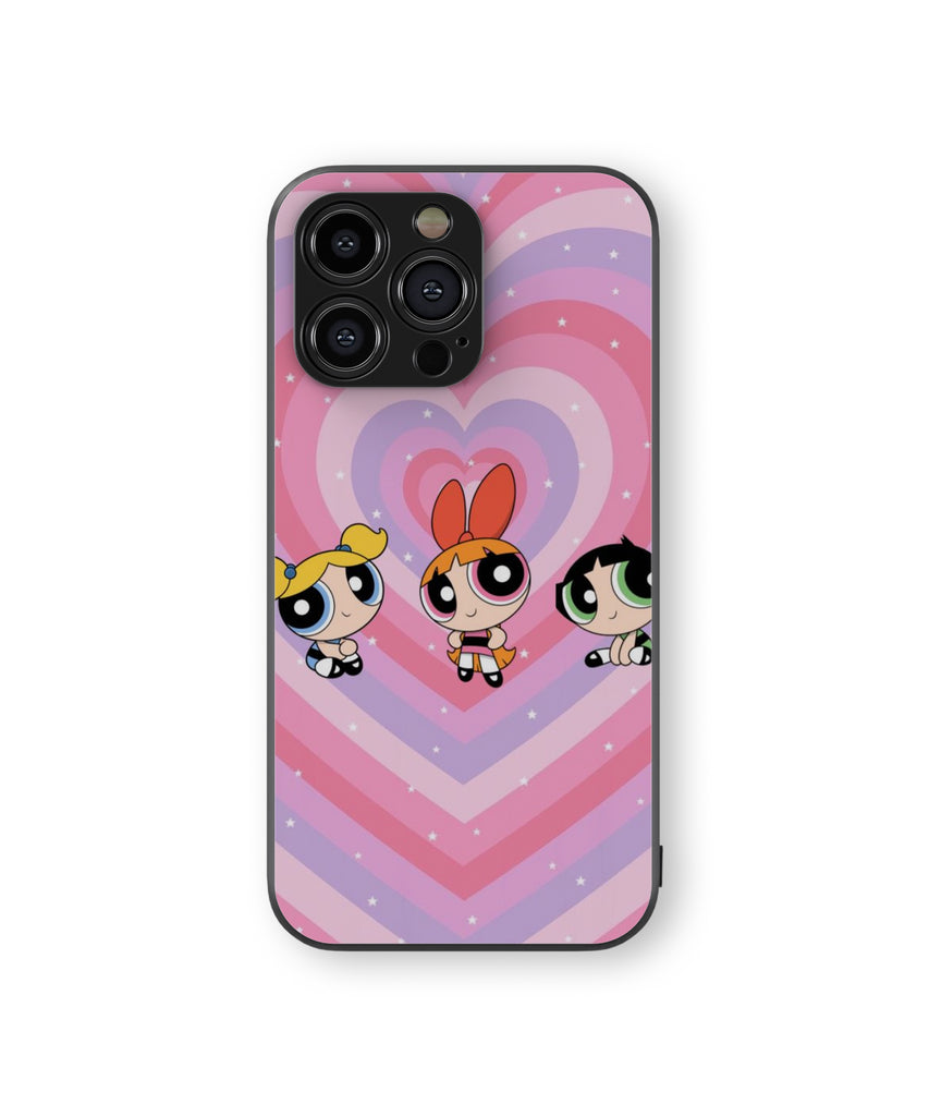 Powerpuff Girl Hybrid Metal TPU Case – CaseCue