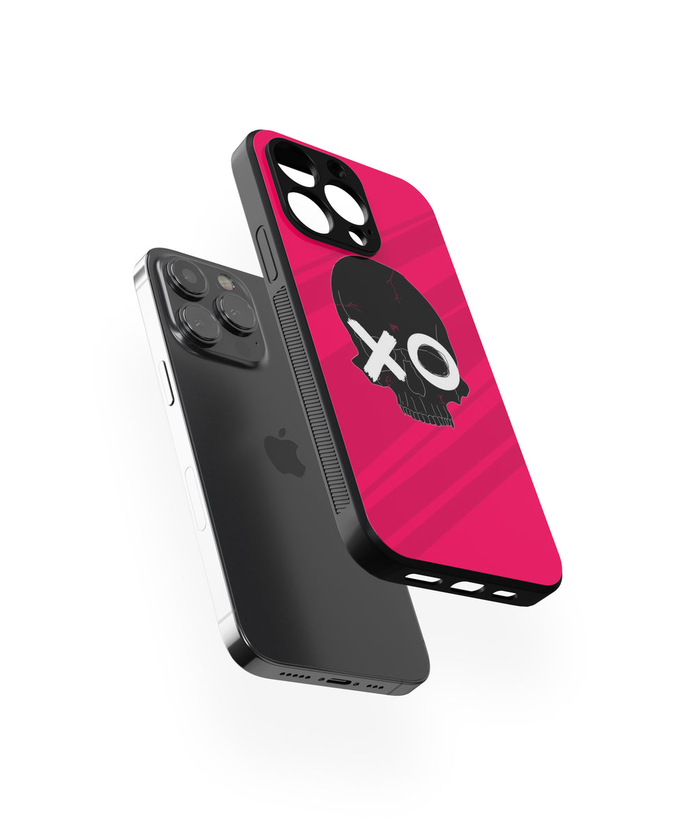 Red XO Hybrid Metal TPU Case – CaseCue