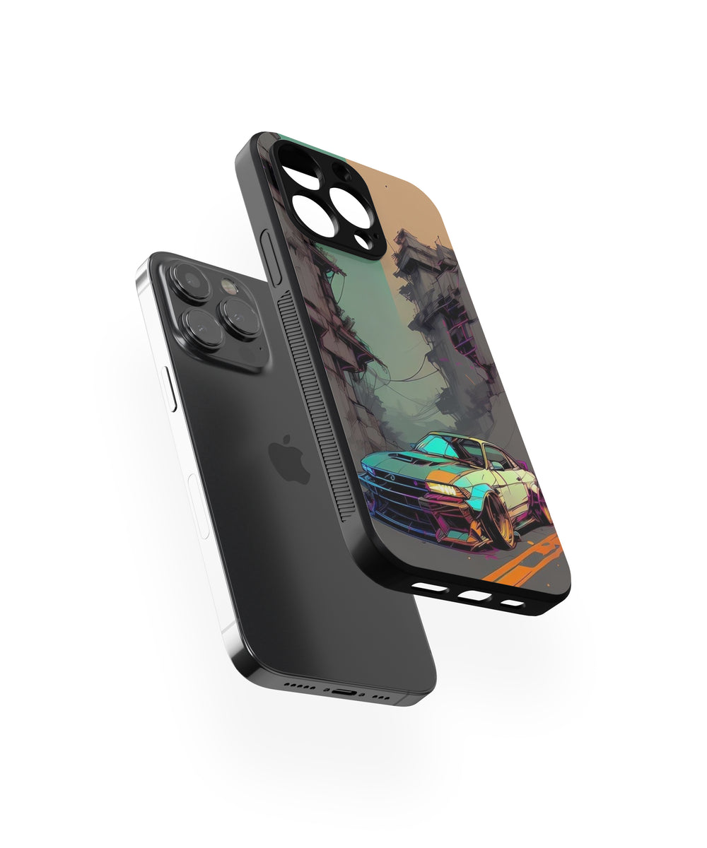 Racing Car Hybrid Metal TPU Case – CaseCue