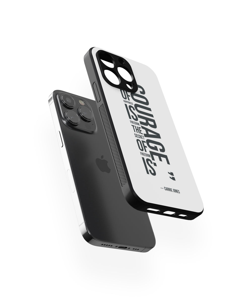 COURAGE Hybrid Metal TPU Case – CaseCue